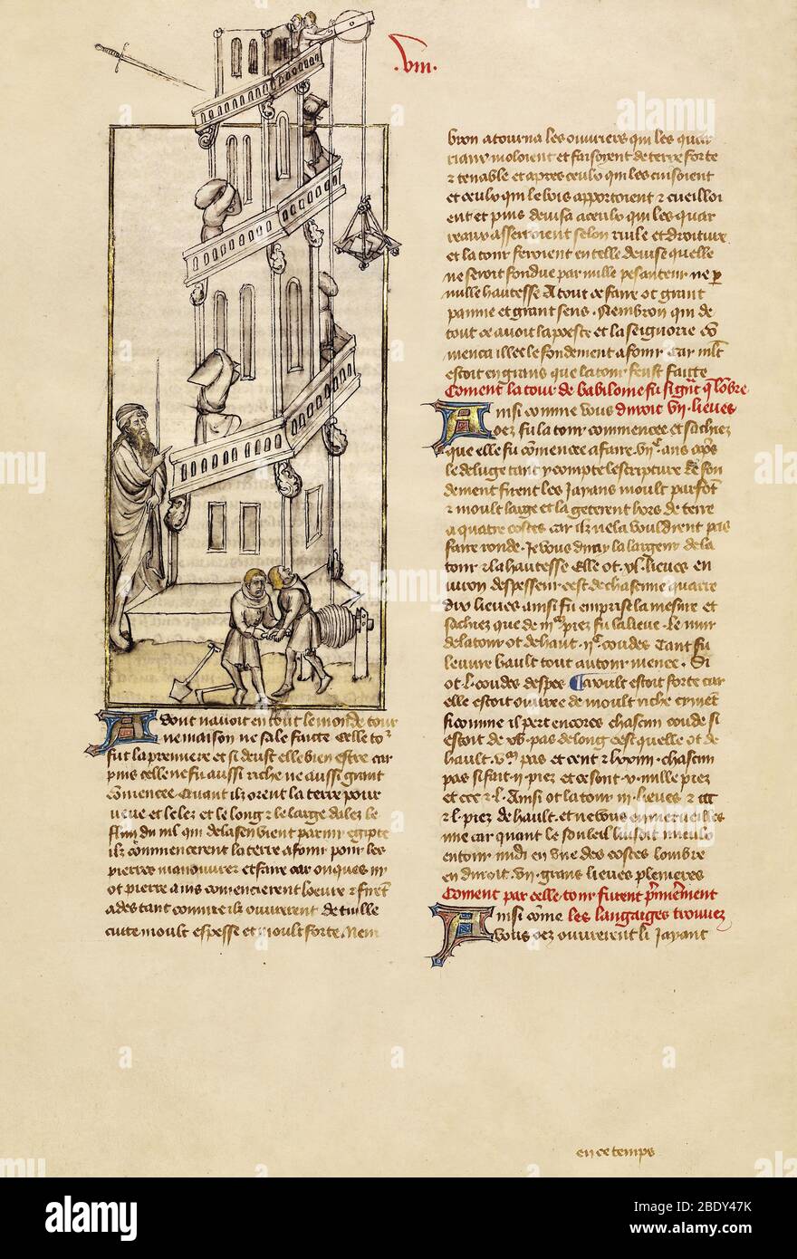 Building Of Tower Of Babel Bible Stockfotos und -bilder Kaufen - Alamy