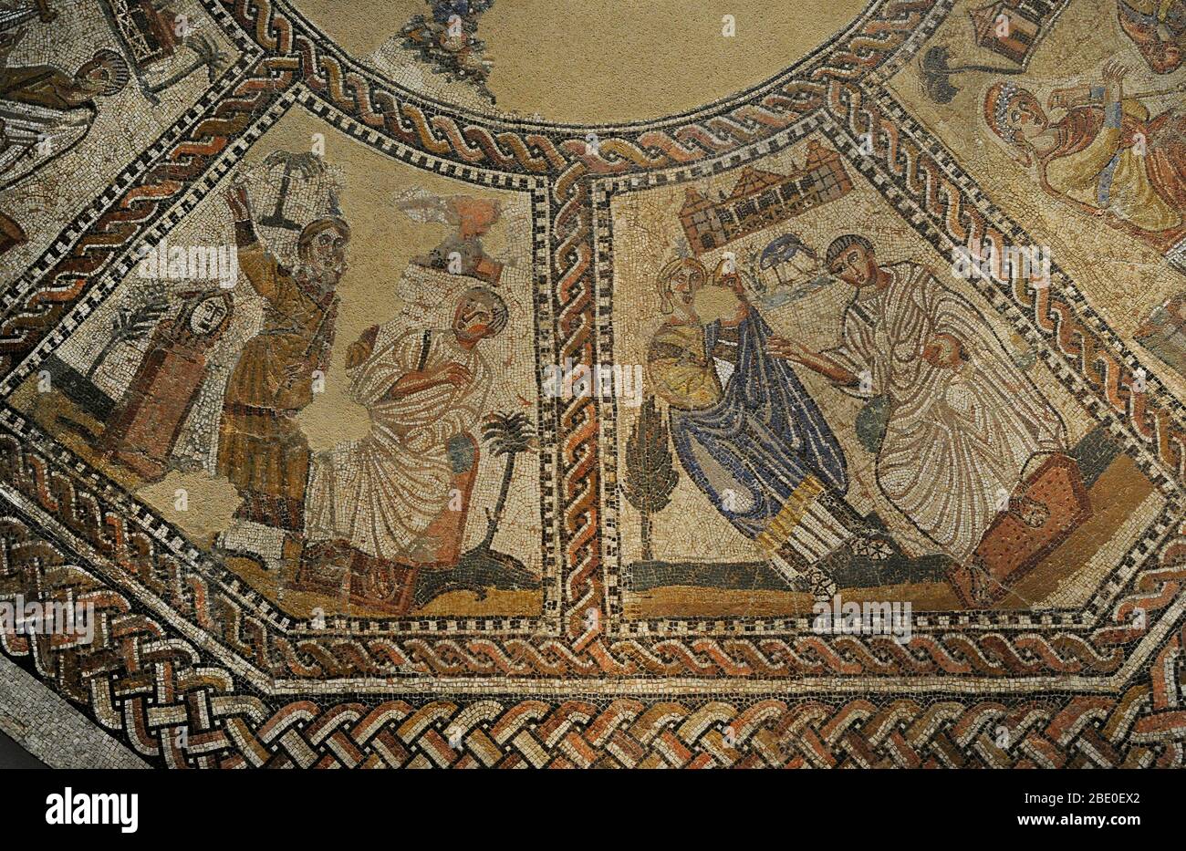 Mosaik Der Neun Musen Stockfotos und -bilder Kaufen - Alamy