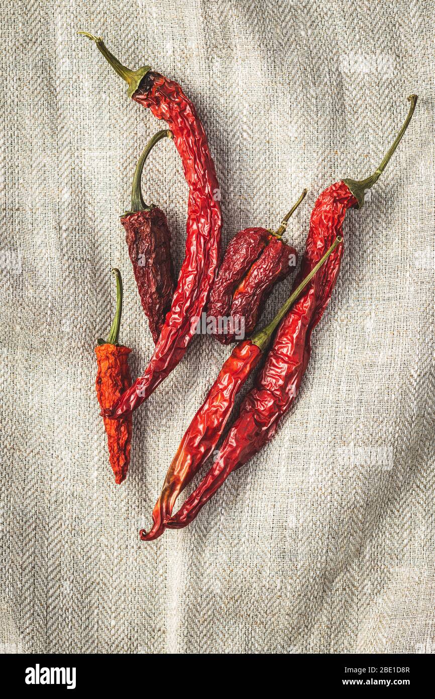 Trocknen Von Chilischoten