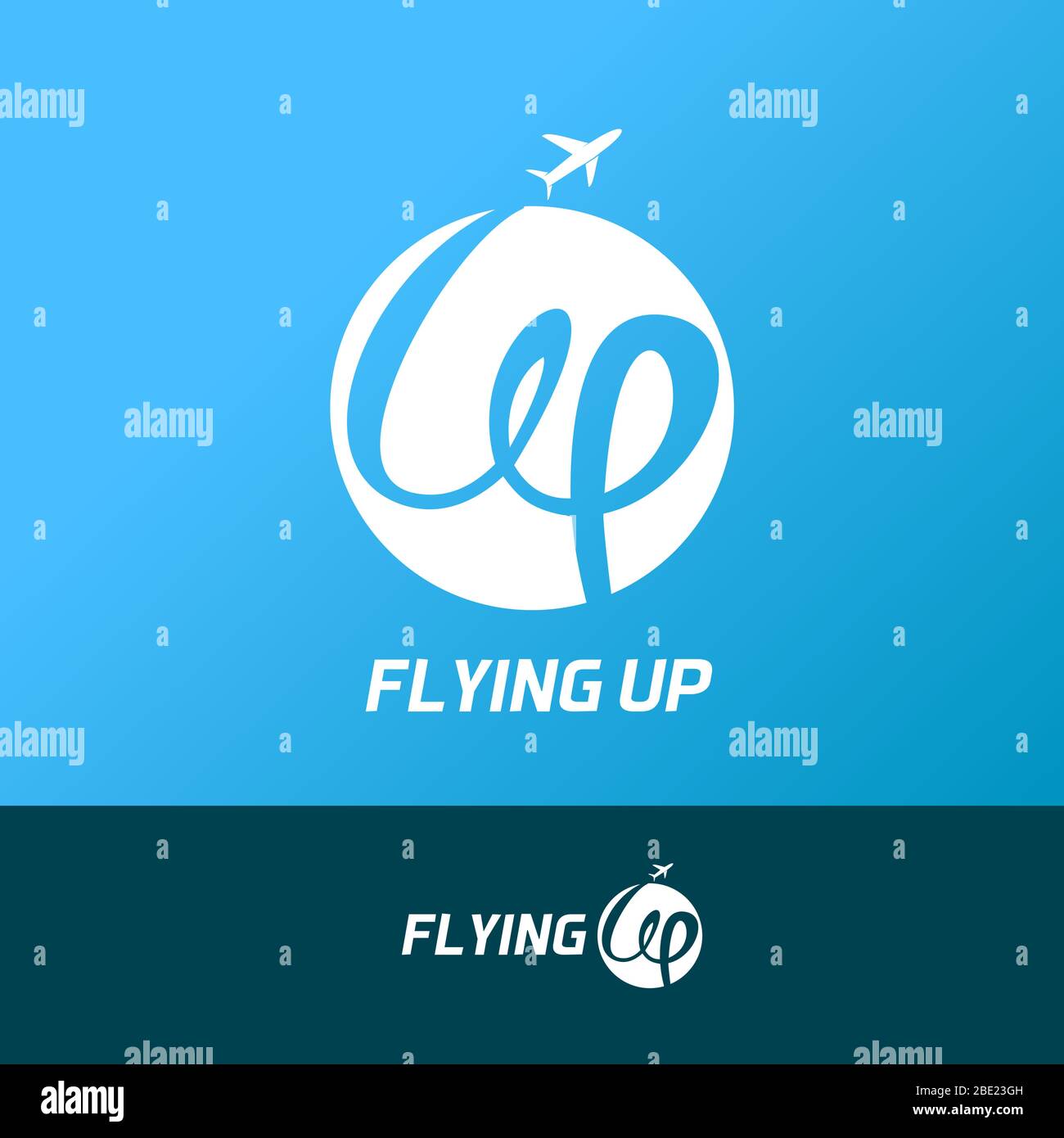 Himmel oben logo Stock-Vektorgrafiken kaufen - Alamy