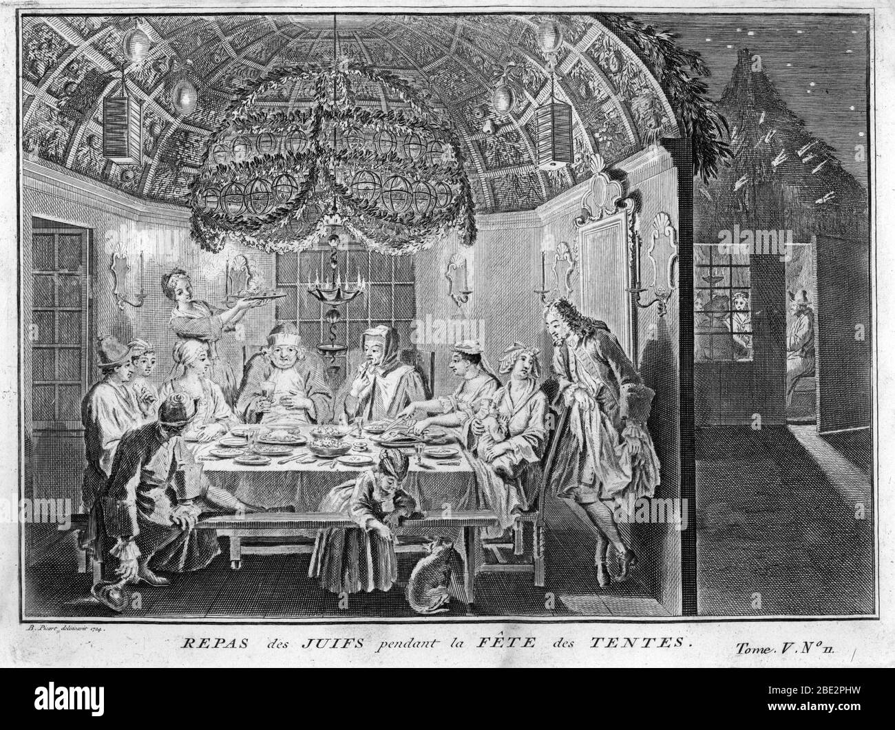 Rituelle mahlzeit Schwarzweiß-Stockfotos und -bilder - Alamy