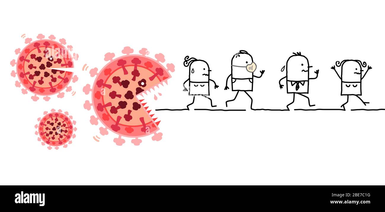 Angst cartoon Stock-Vektorgrafiken kaufen - Alamy