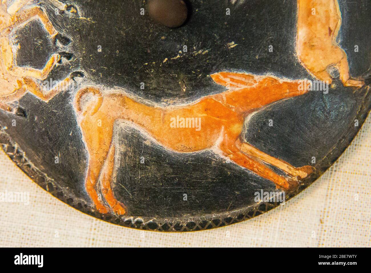 Ägypten, Kairo, Ägyptisches Museum, spinning Disk aus dem Grab des ...