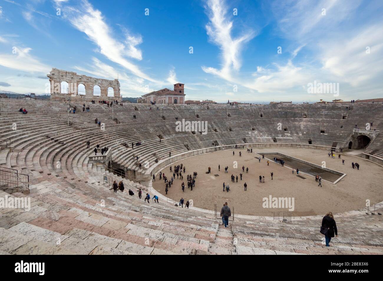 Amphitheater von verona arena di verona Stockfotos und -bilder Kaufen ...