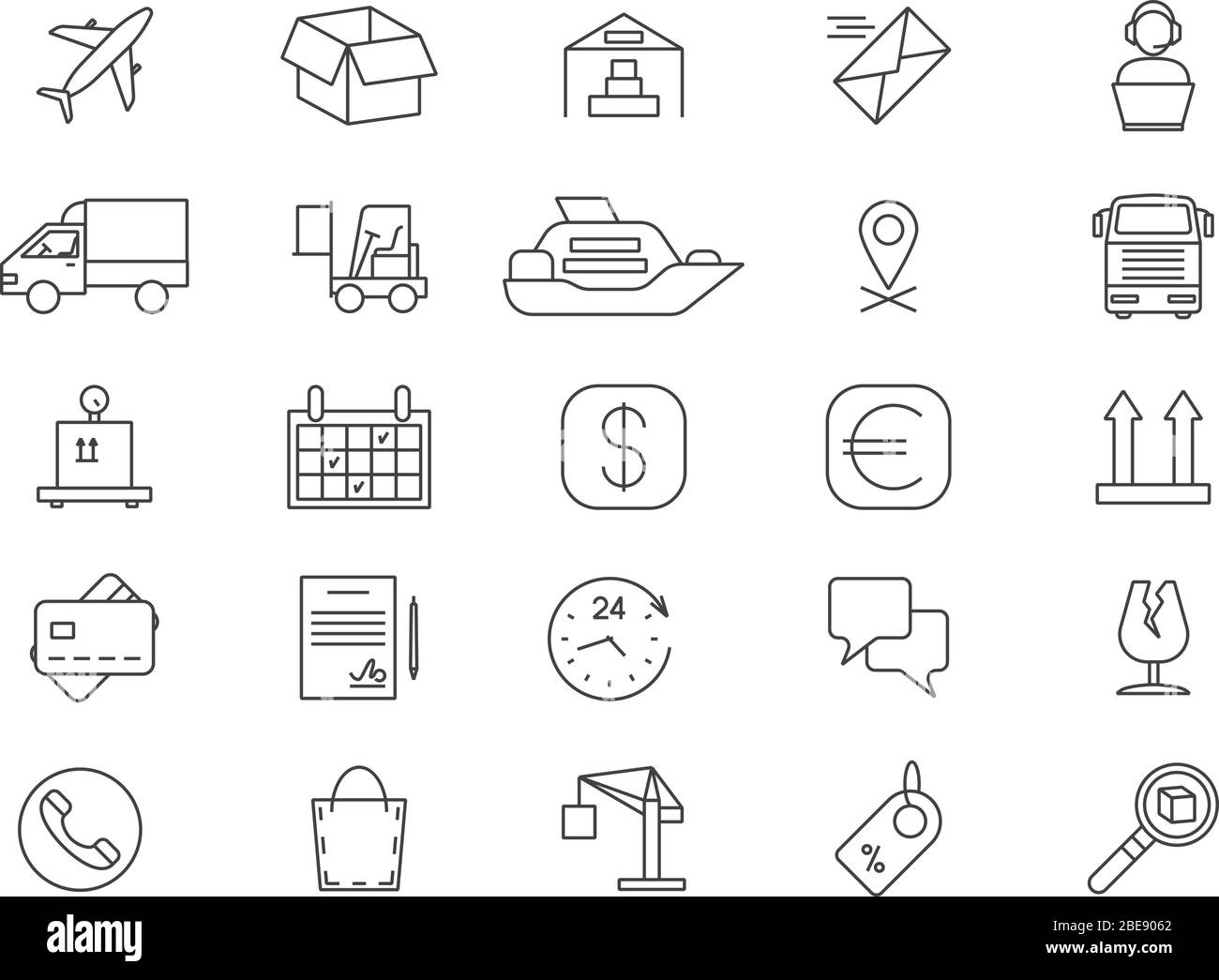 Lkw beladen piktogramm -Fotos und -Bildmaterial in hoher Auflösung – Alamy