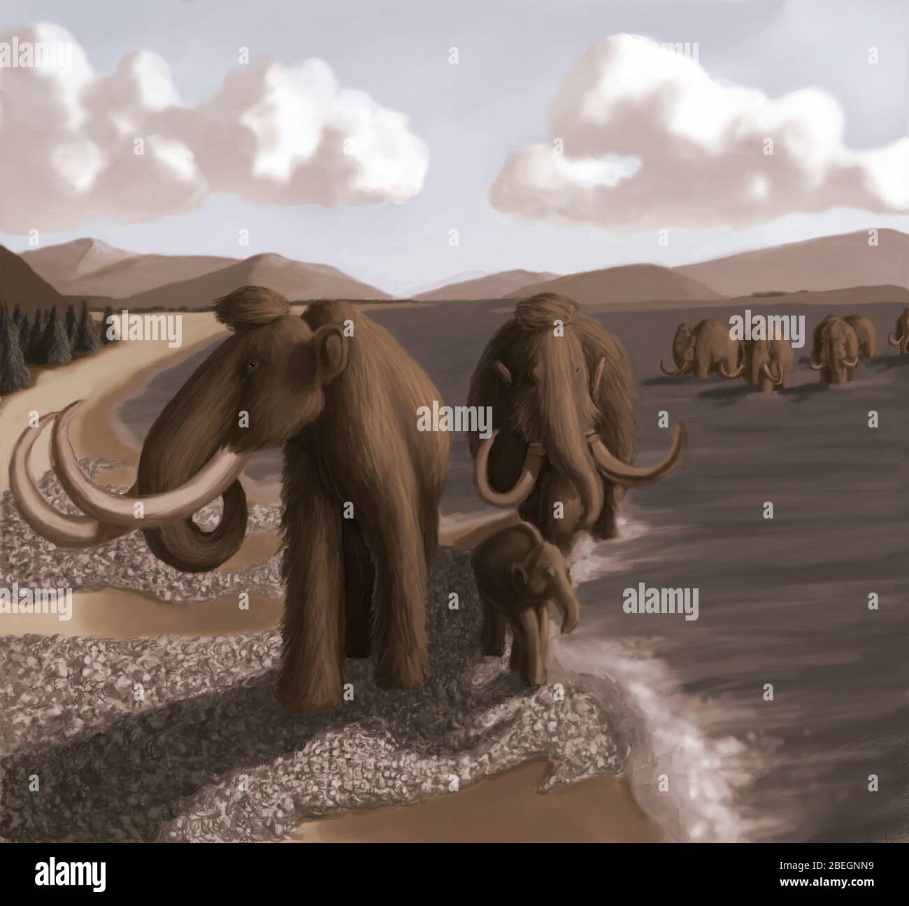 Ice age mammuth -Fotos und -Bildmaterial in hoher Auflösung – Alamy