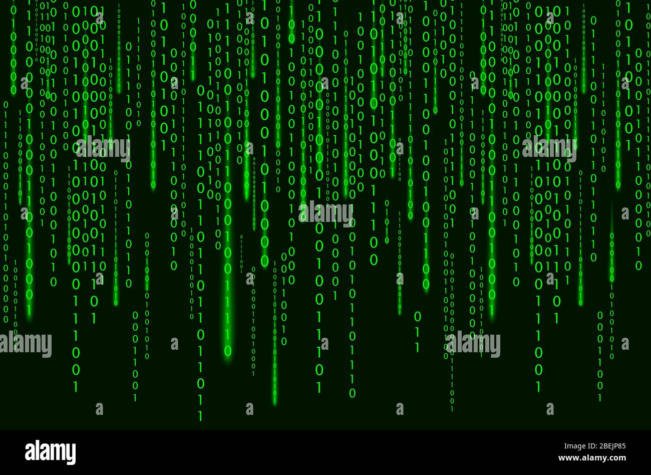 Matrix Zahlen Stockfotos und -bilder Kaufen - Alamy