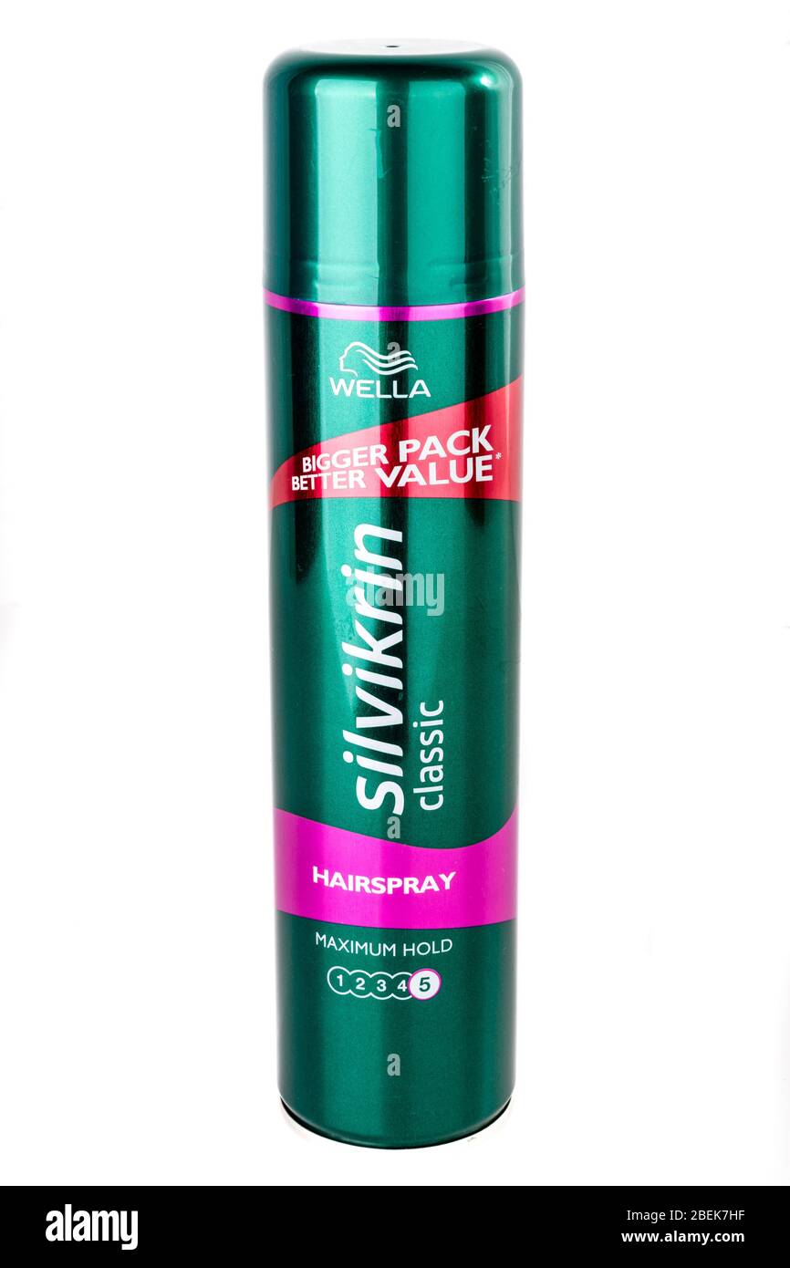 Wella silvikrin haarspray flasche -Fotos und -Bildmaterial in hoher ...