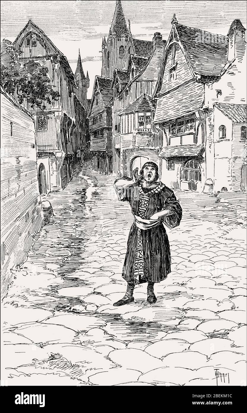 Französischer Mittelalterlicher Herold Stockfotos und -bilder Kaufen ...