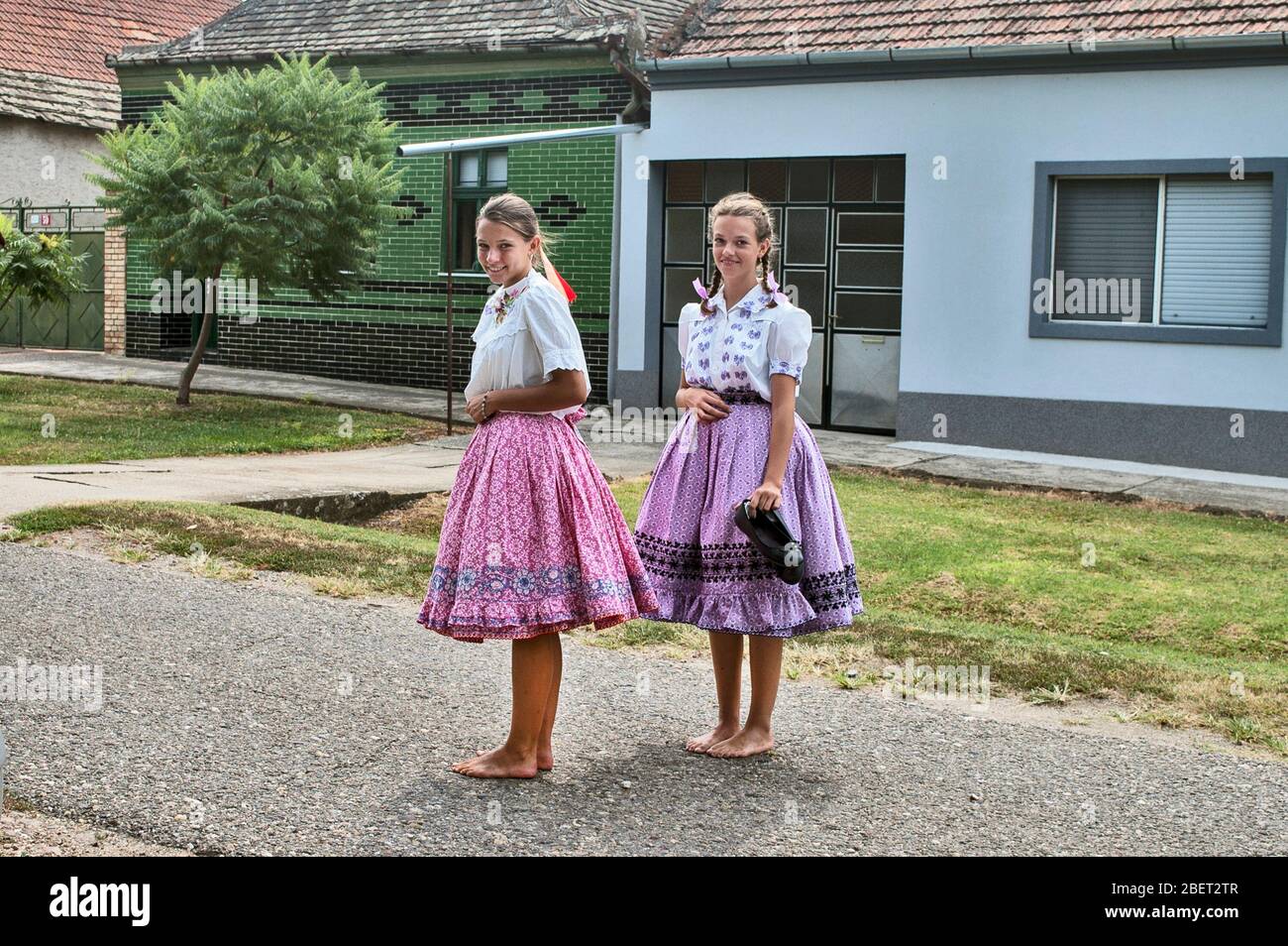 Aradac, Serbien, September 07. 2019. Nach der Feier des Beginns der ...