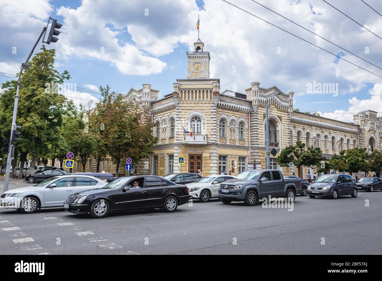Primaria Chisinau - Rathaus Gebäude auf Stefan cel Mare si Sfant ...