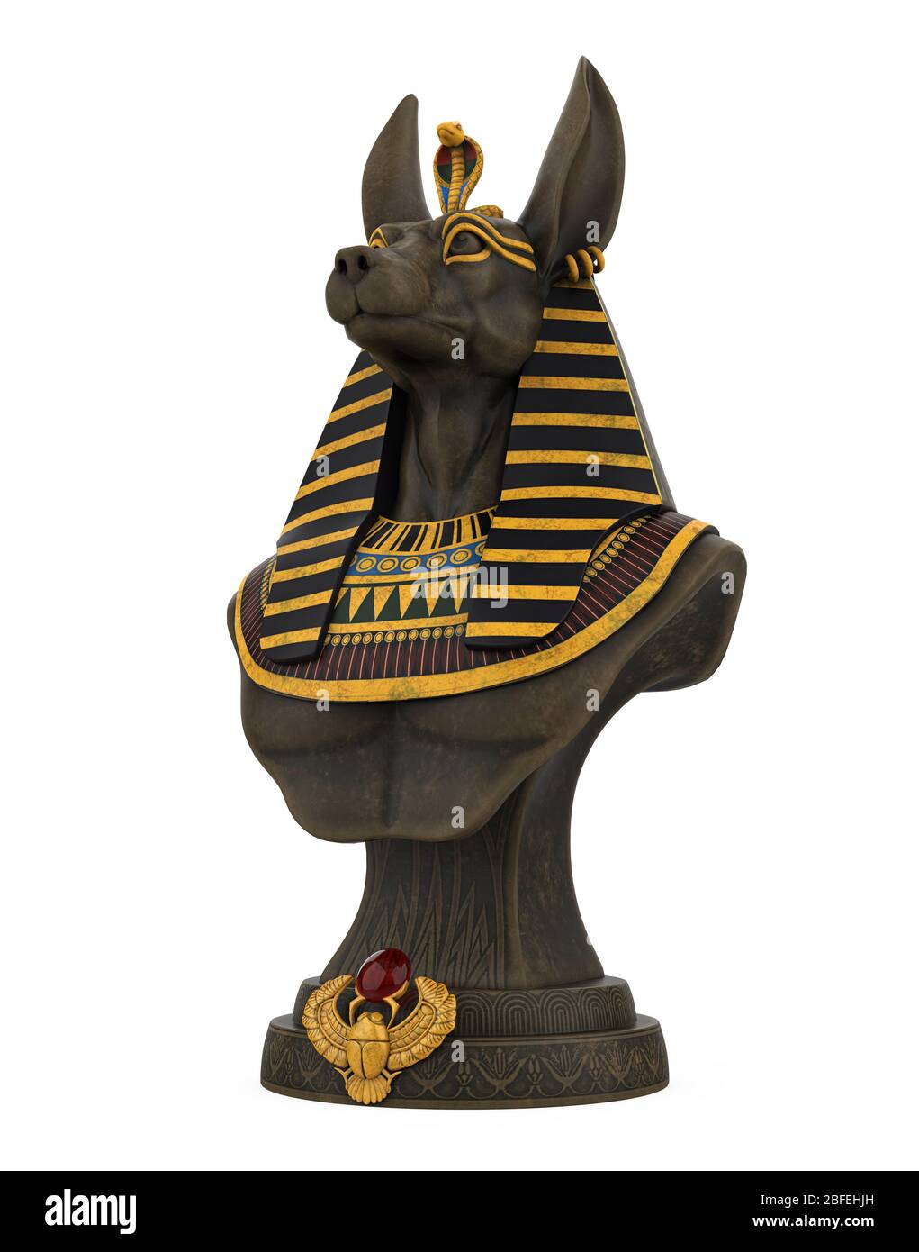 Statue of egyptian god anubis -Fotos und -Bildmaterial in hoher ...