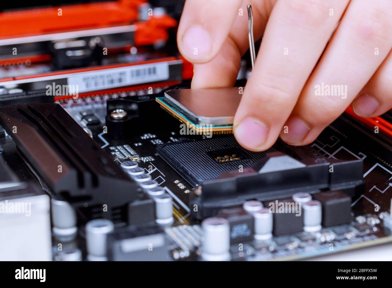 Cpu [processor socket] motherboard -Fotos und -Bildmaterial in hoher ...