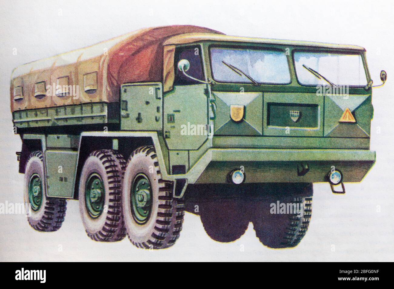 Faun L912 schwerer LKW, Deutschland, 1958 Stockfotografie - Alamy