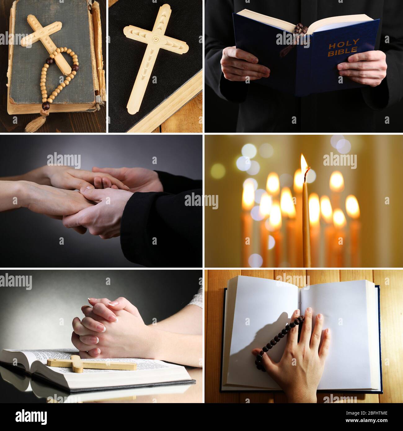 Religions collage -Fotos und -Bildmaterial in hoher Auflösung – Alamy