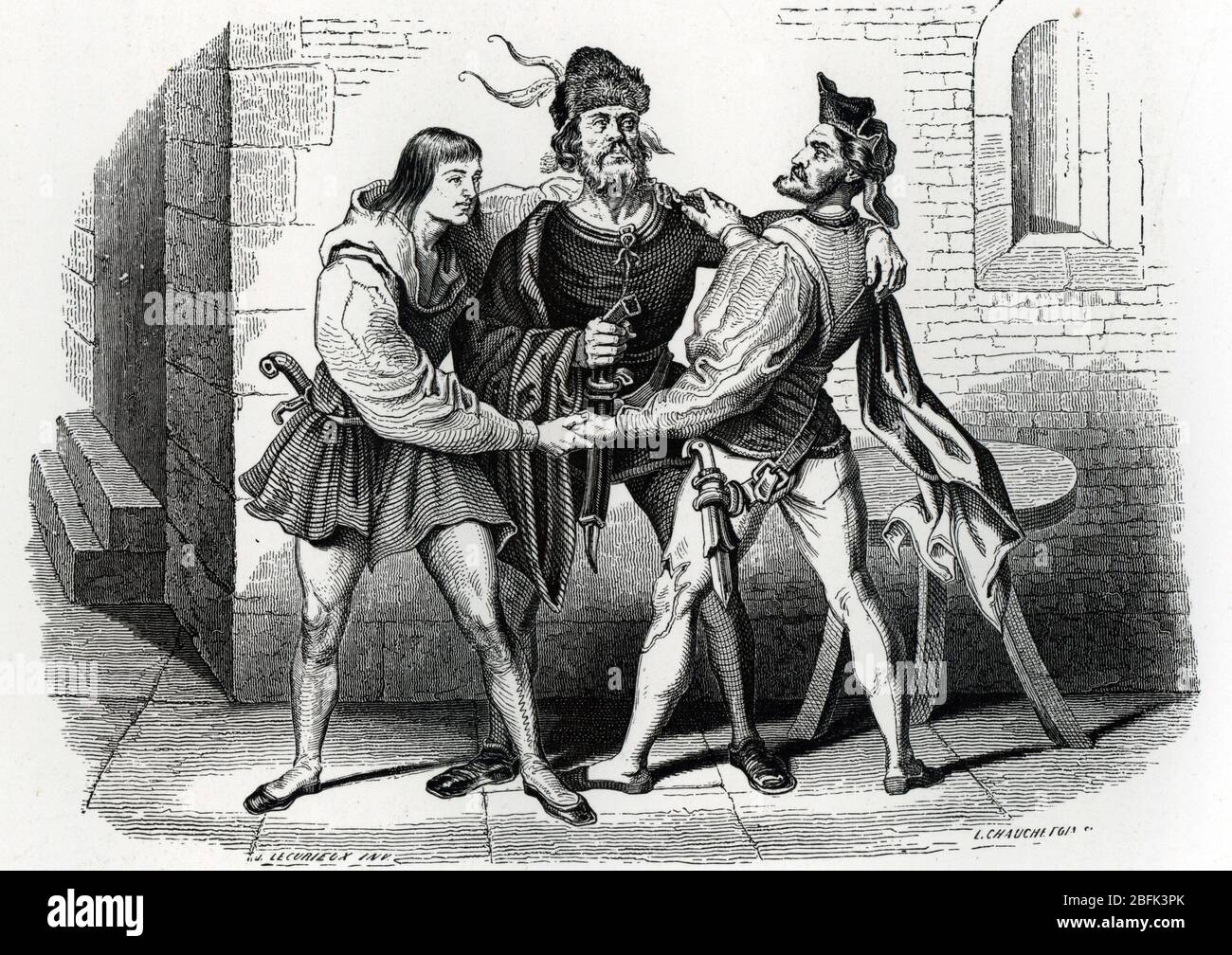 Repräsentation von Robin des bois et les Joyeux Compagnons, Petit Jean ...