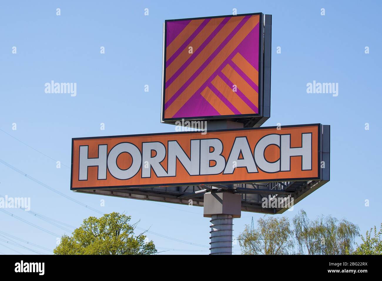 Osnabrück, Deutschland. April 2020. Osnabrück, Deutschland 04/19/2020 ...