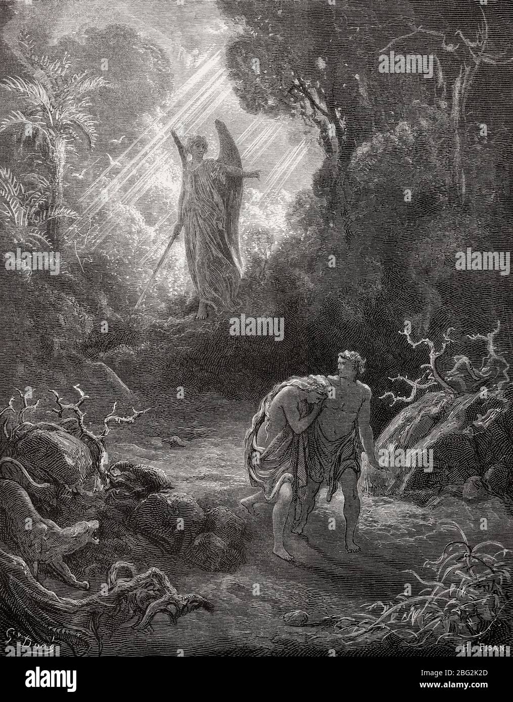 Schaffung Von Adam und Eva Stockfotos und -bilder Kaufen - Alamy