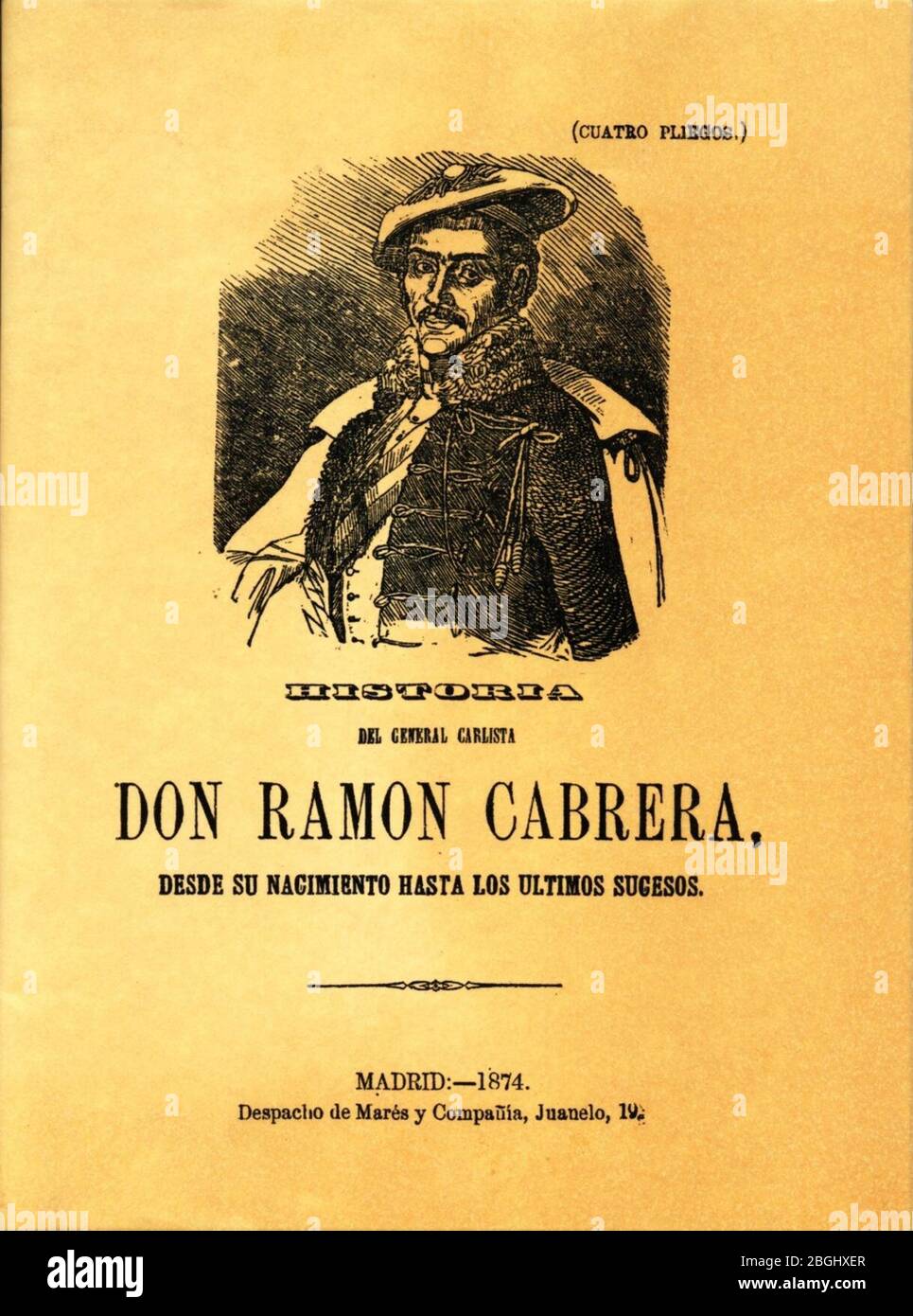 Historia del General carlista Don Ramon Cabrera desde su nacimiento ...