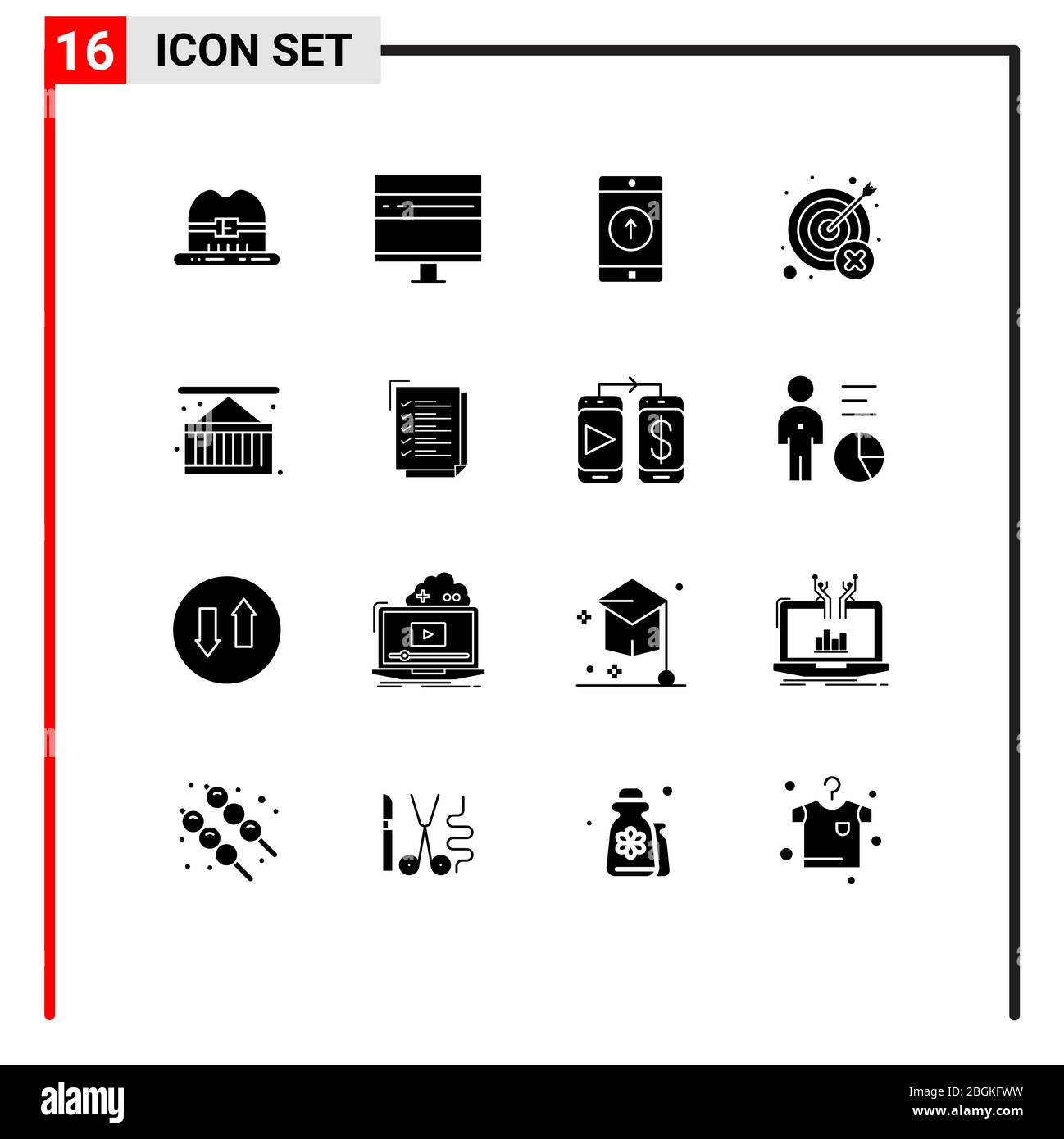 Data sent pictogram Stockfotos und -bilder Kaufen - Alamy