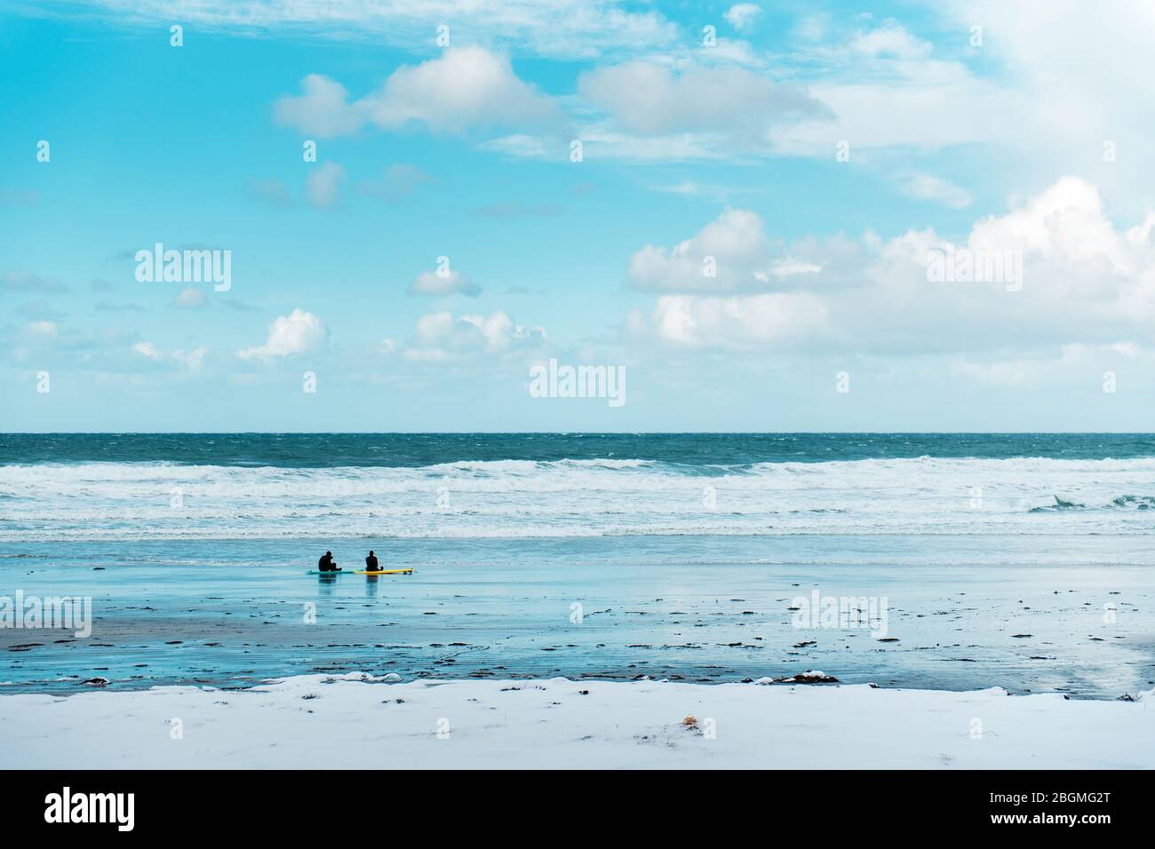 Kalter Seesurfer Stockfotos und -bilder Kaufen - Alamy