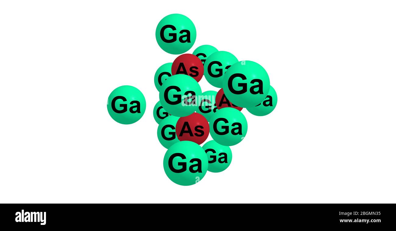 Galliumarsenid - GaAs - ist eine Verbindung der Elemente Gallium und ...