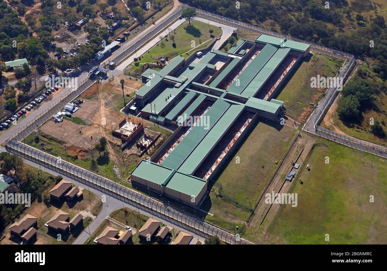 Prison aerial view -Fotos und -Bildmaterial in hoher Auflösung – Alamy