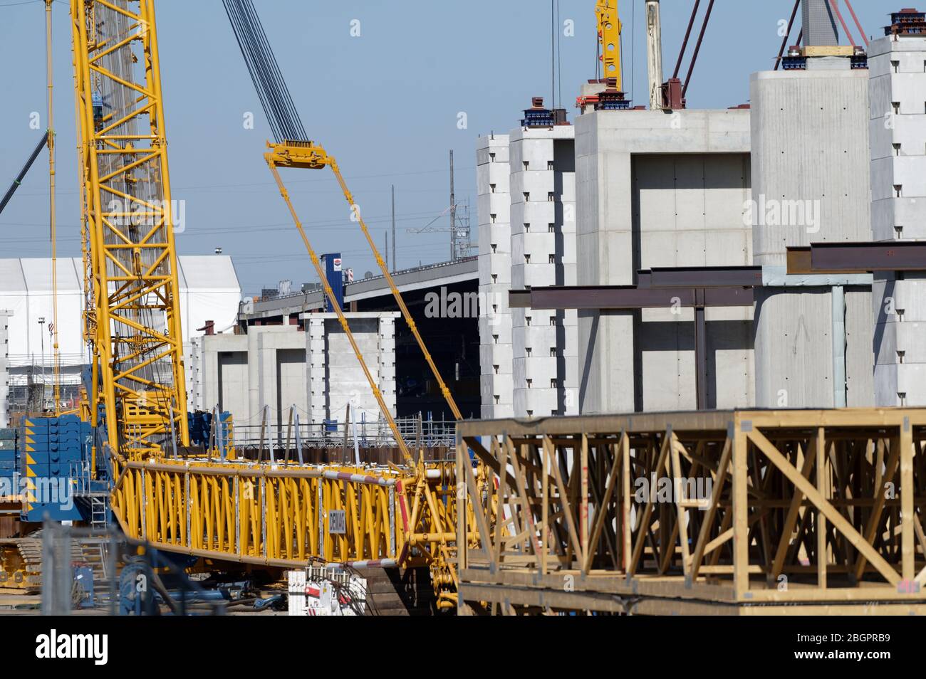 Rheinbrücke leverkusen baustelle -Fotos und -Bildmaterial in hoher Auflösung – Alamy