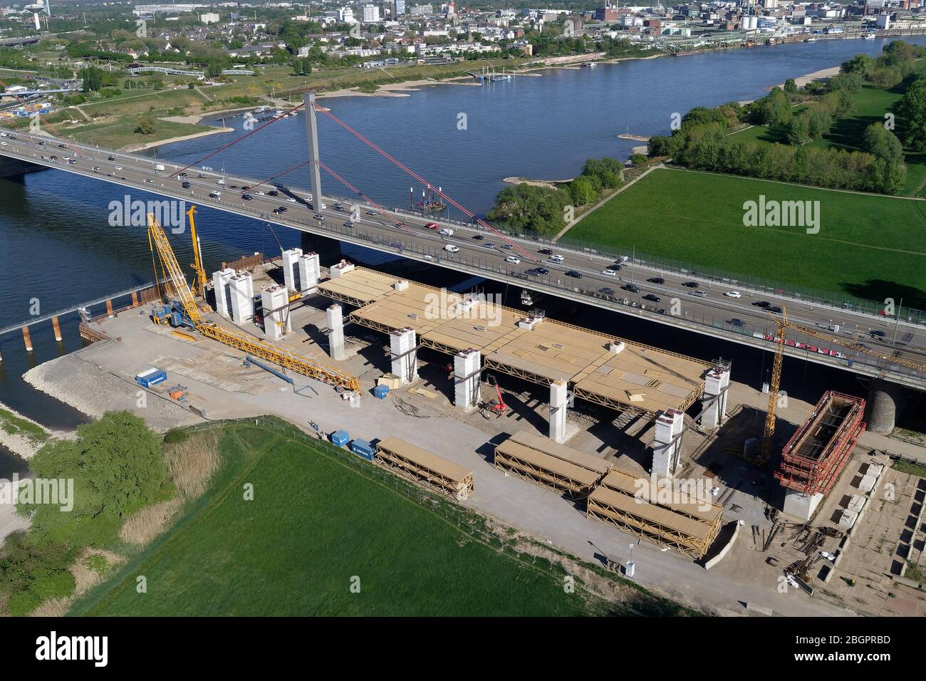 Rheinbrücke leverkusen baustelle -Fotos und -Bildmaterial in hoher Auflösung – Alamy
