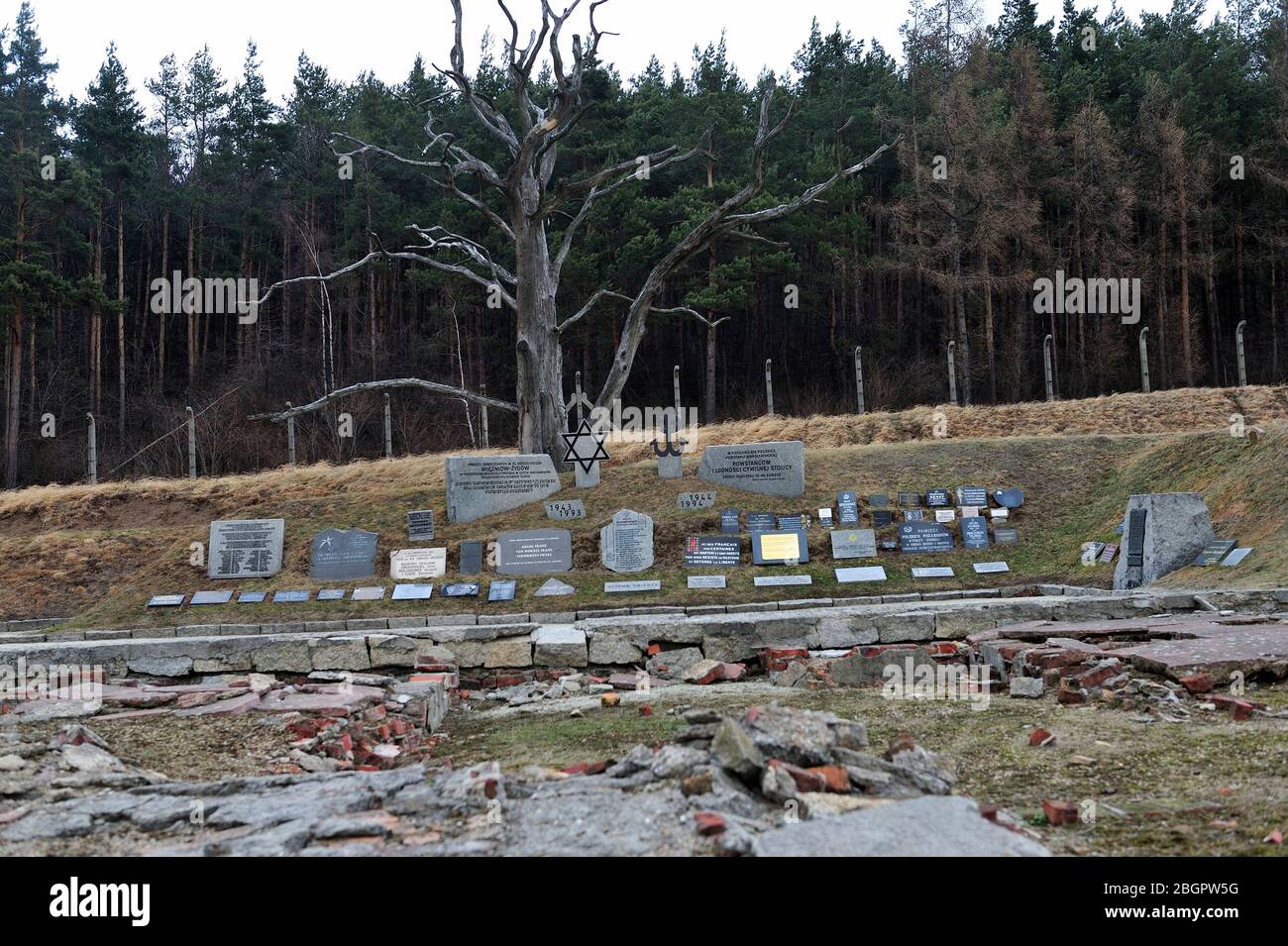 Deutsches Nazi Konzentrations und Vernichtungslager 1940 1945 Stockfotos und -bilder Kaufen - Alamy