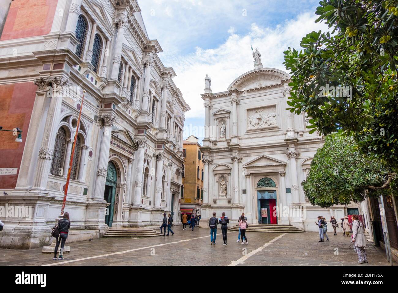 Chiesa di San Rocco, Kirche von Saint Roch, Campo dei Frari, San Polo ...