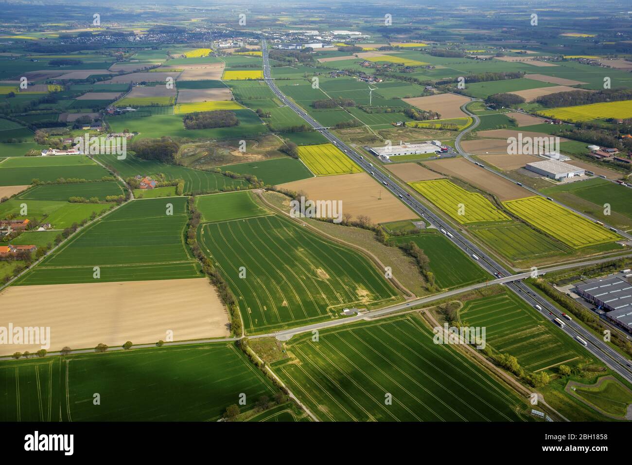 Bundesautobahn A2 Stockfotos und -bilder Kaufen - Alamy