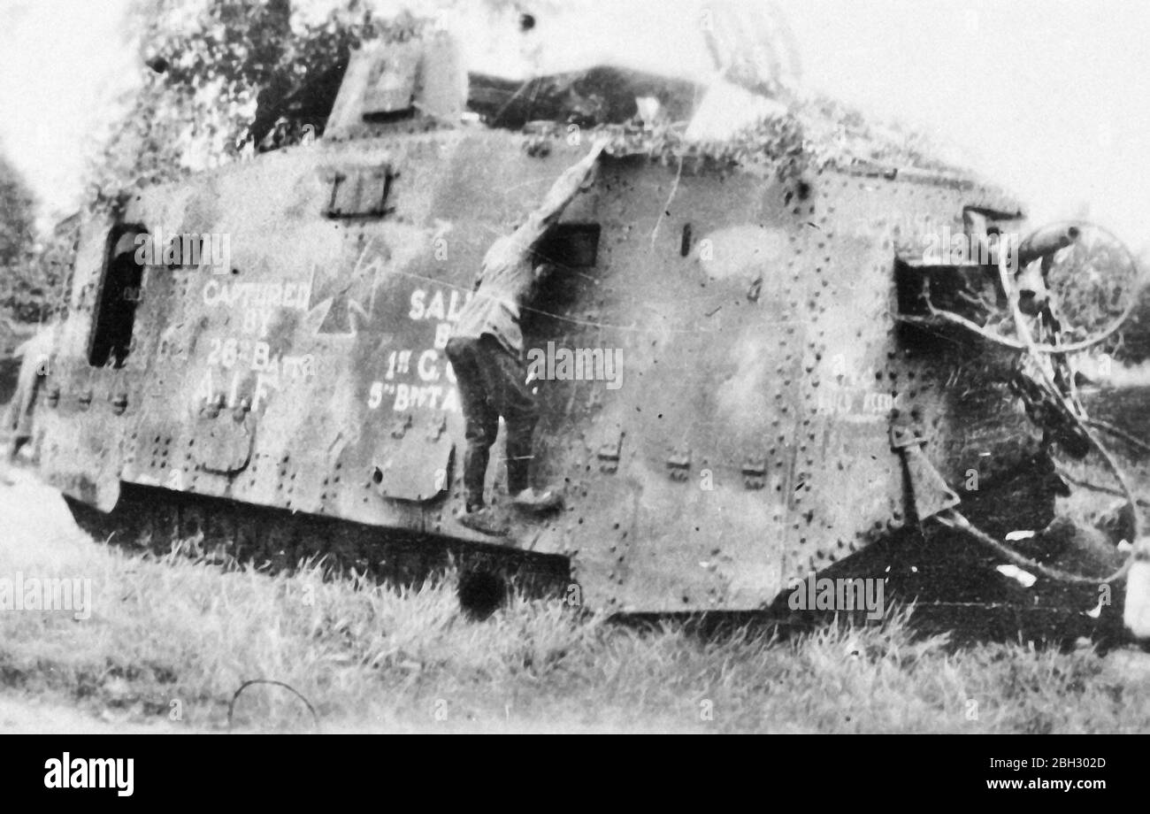 A7v tank german -Fotos und -Bildmaterial in hoher Auflösung – Alamy
