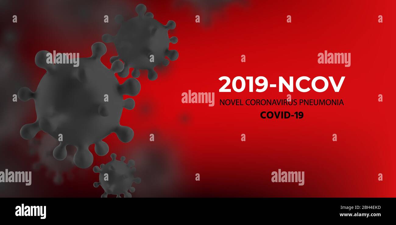 Novel Coronavirus 2019-nCoV. Virus Covid 19-NCP. SARS CoV 2 ist EIN ...