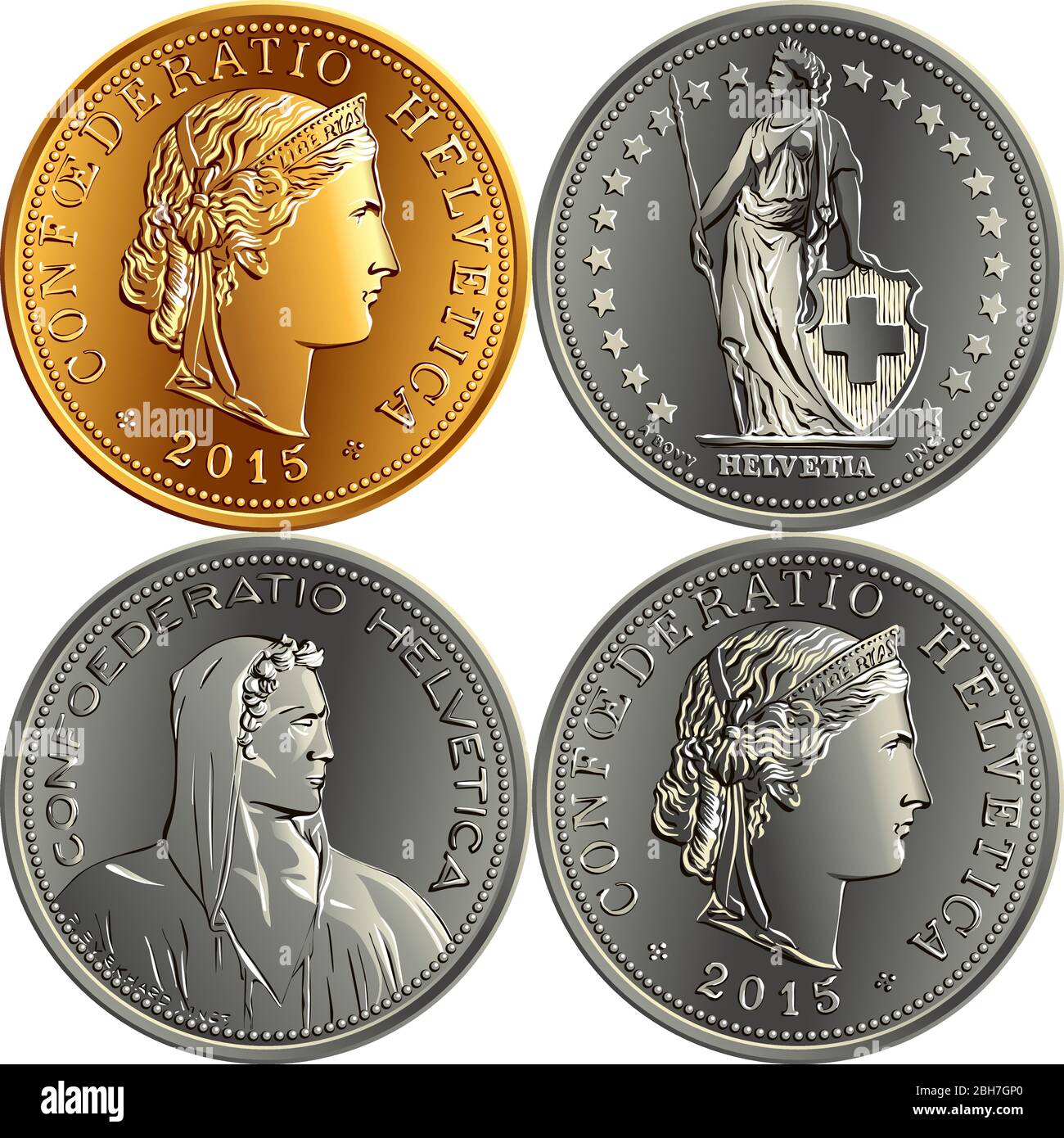 5 rappen münze gold -Fotos und -Bildmaterial in hoher Auflösung – Alamy