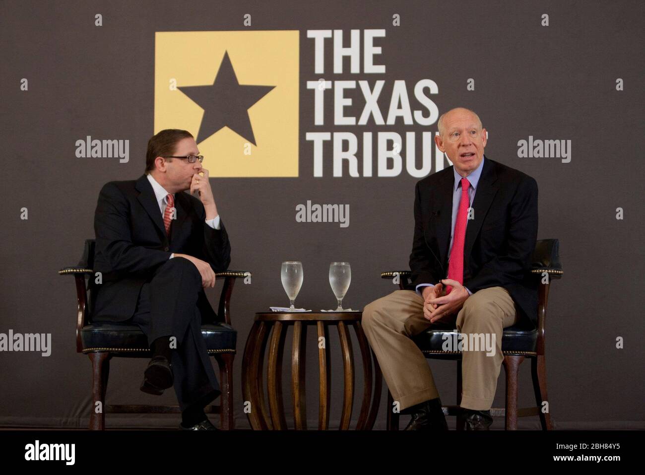 Austin, Texas, USA, 17. Februar 2010: Der ehemalige Bürgermeister von ...