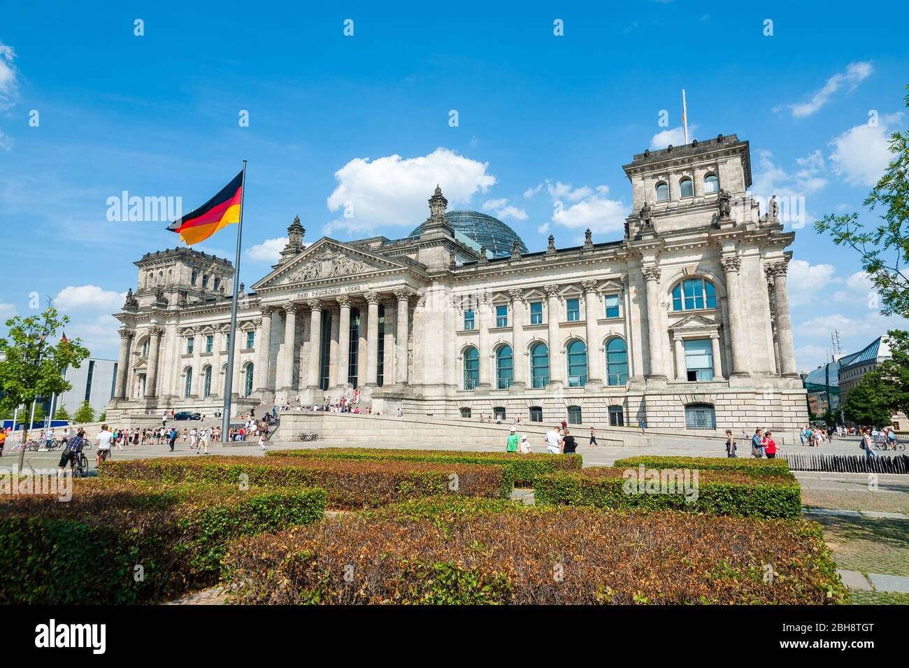 Deutscher Bundestag, Reichstags Gebäude, Deutsches Parlament ...