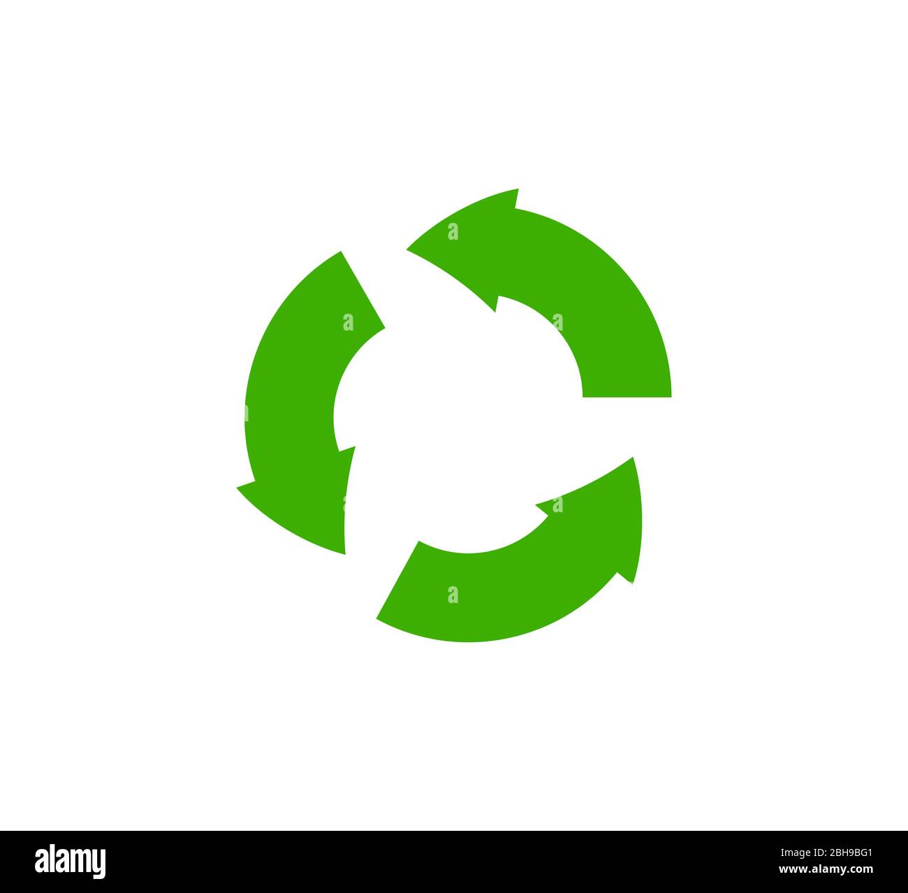 Recycling-Symbol, Müll-Sortierung Symbol, Abfall-Recycling-Zeichen ...