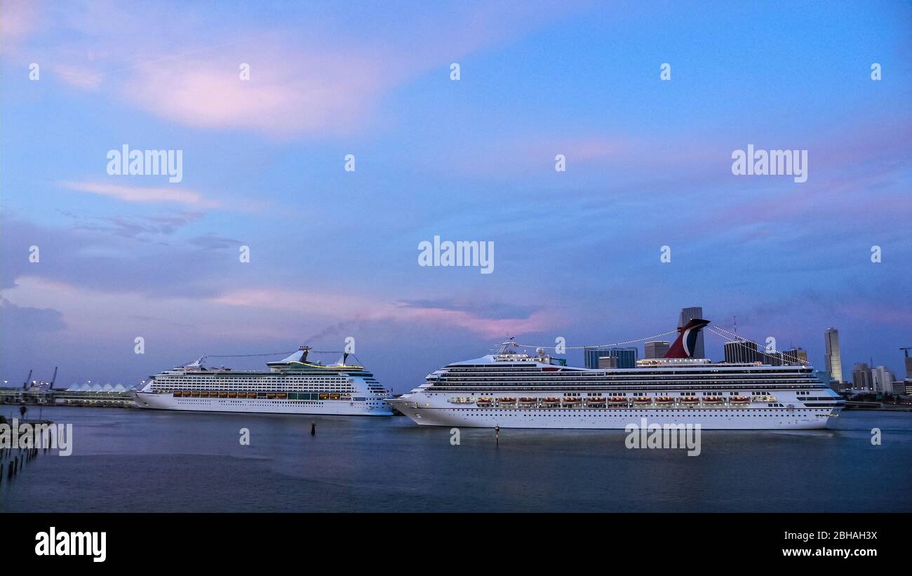 Miami port cruise -Fotos und -Bildmaterial in hoher Auflösung – Alamy