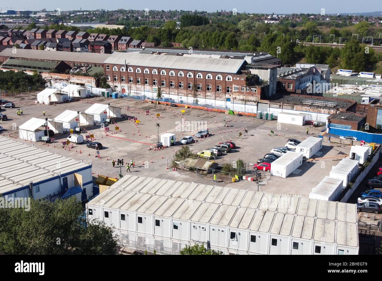 Smethwick, Birmingham, West Midlands, Großbritannien. April 2020. Das ...