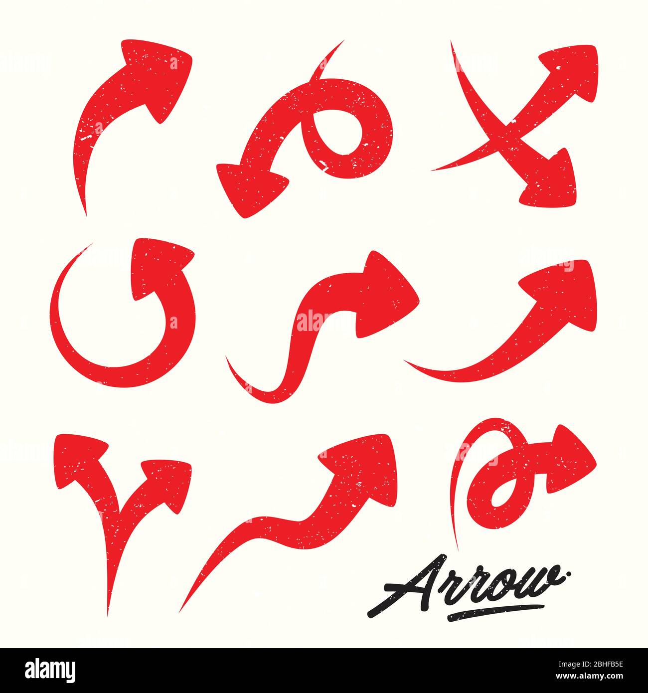 Pfeil zeichnen Stock-Vektorgrafiken kaufen - Alamy