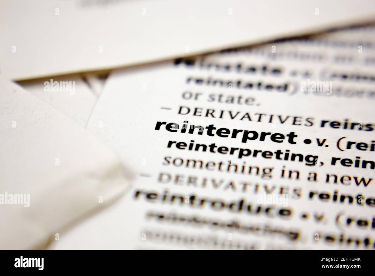 Neu interpretieren -Fotos und -Bildmaterial in hoher Auflösung – Alamy