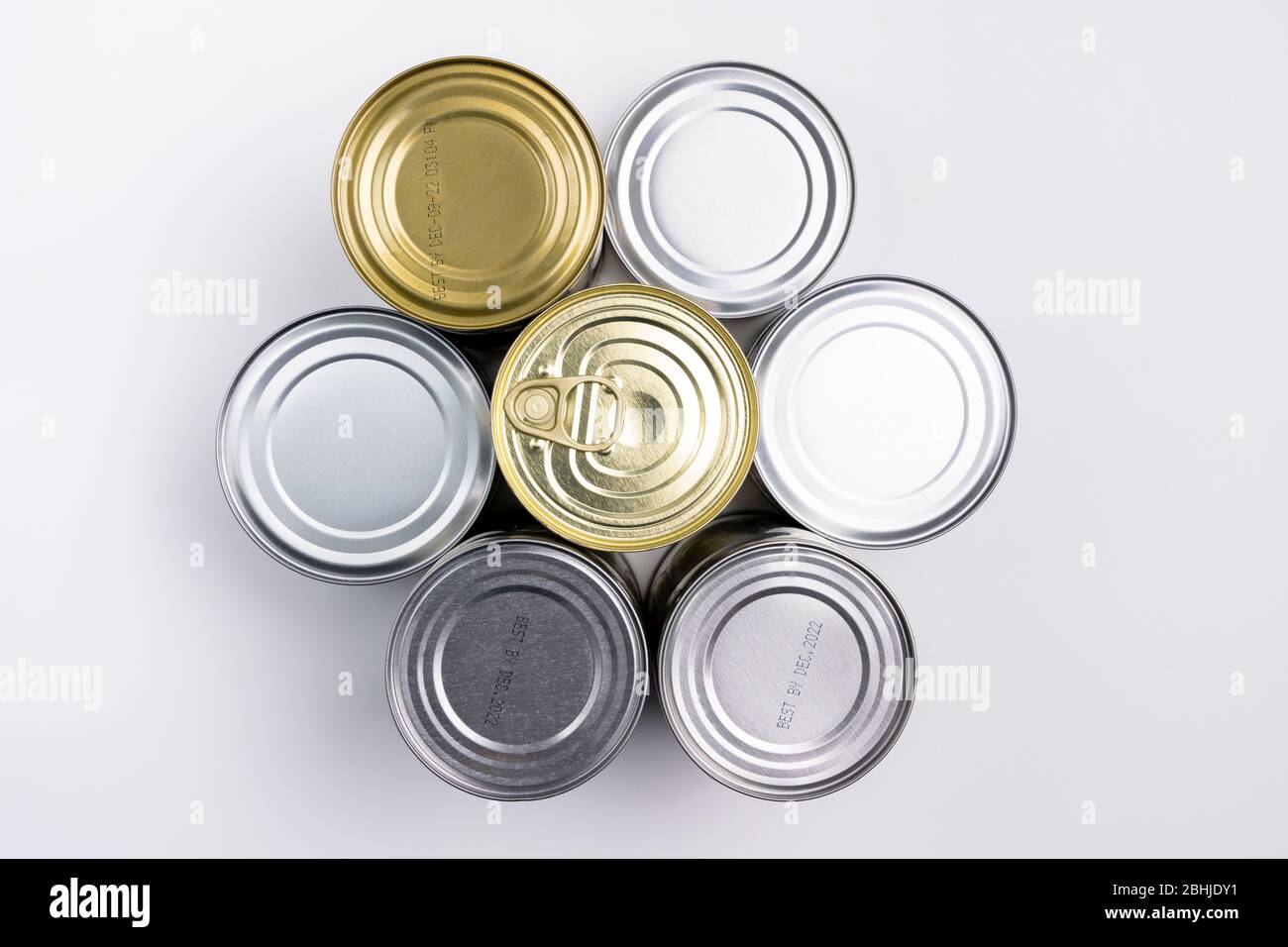 Lebensmittelverpackungen aus aluminium -Fotos und -Bildmaterial in ...