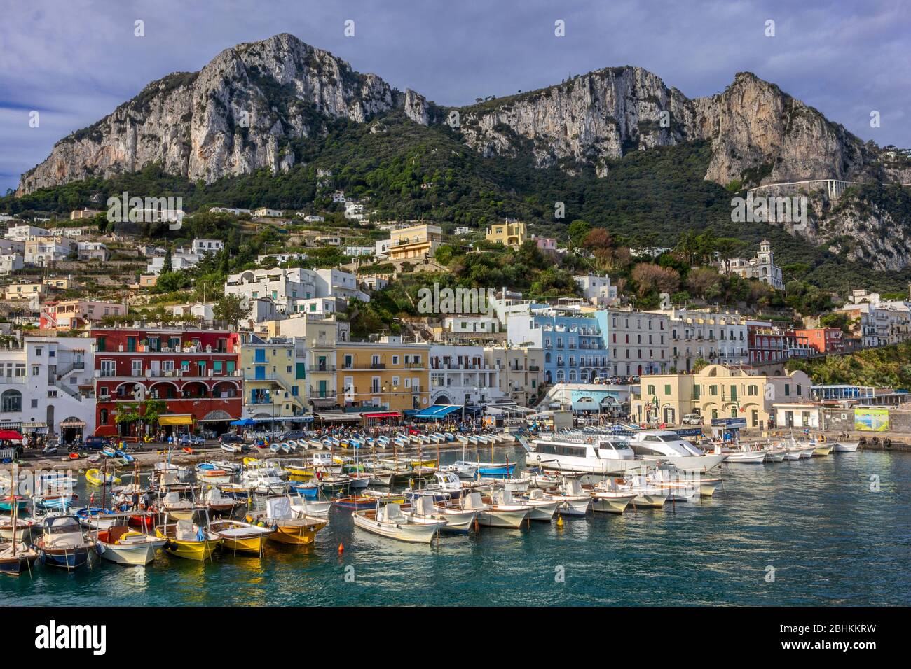 Capri Italien Ansicht Stockfotos und -bilder Kaufen - Alamy