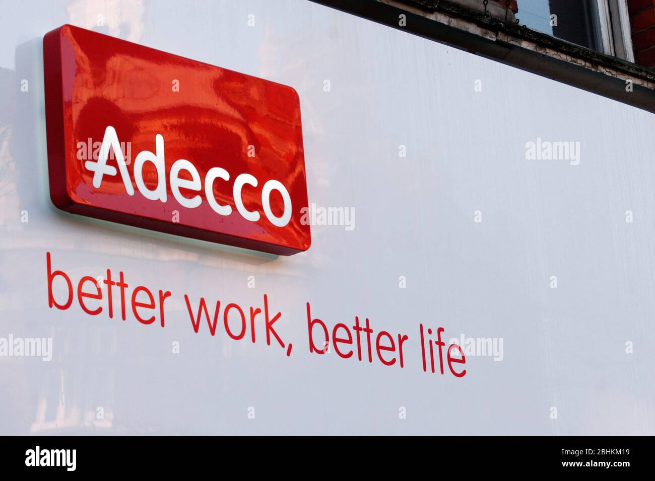 Adecco logo -Fotos und -Bildmaterial in hoher Auflösung – Alamy