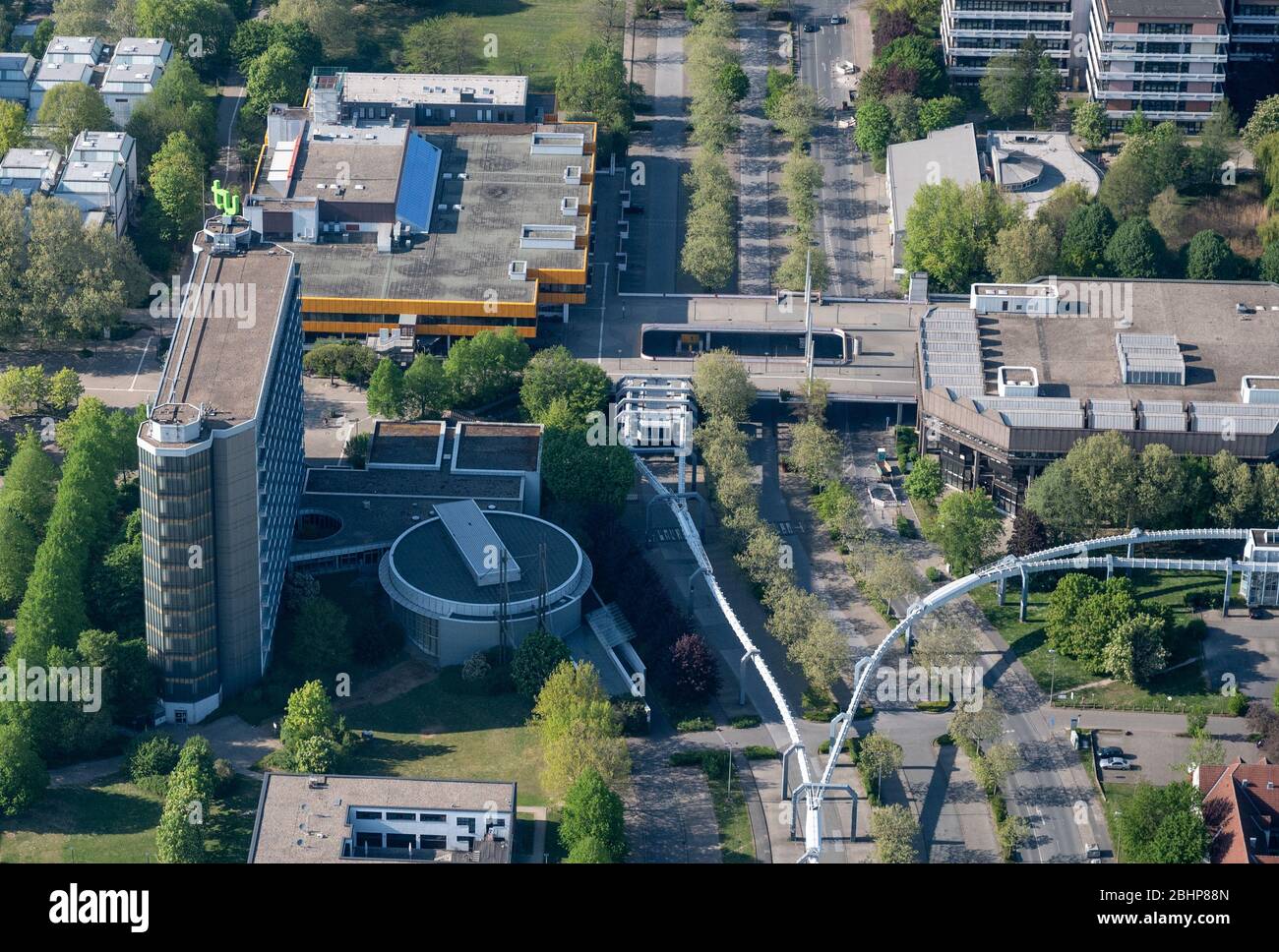 Campus of the university of dortmund -Fotos und -Bildmaterial in hoher ...
