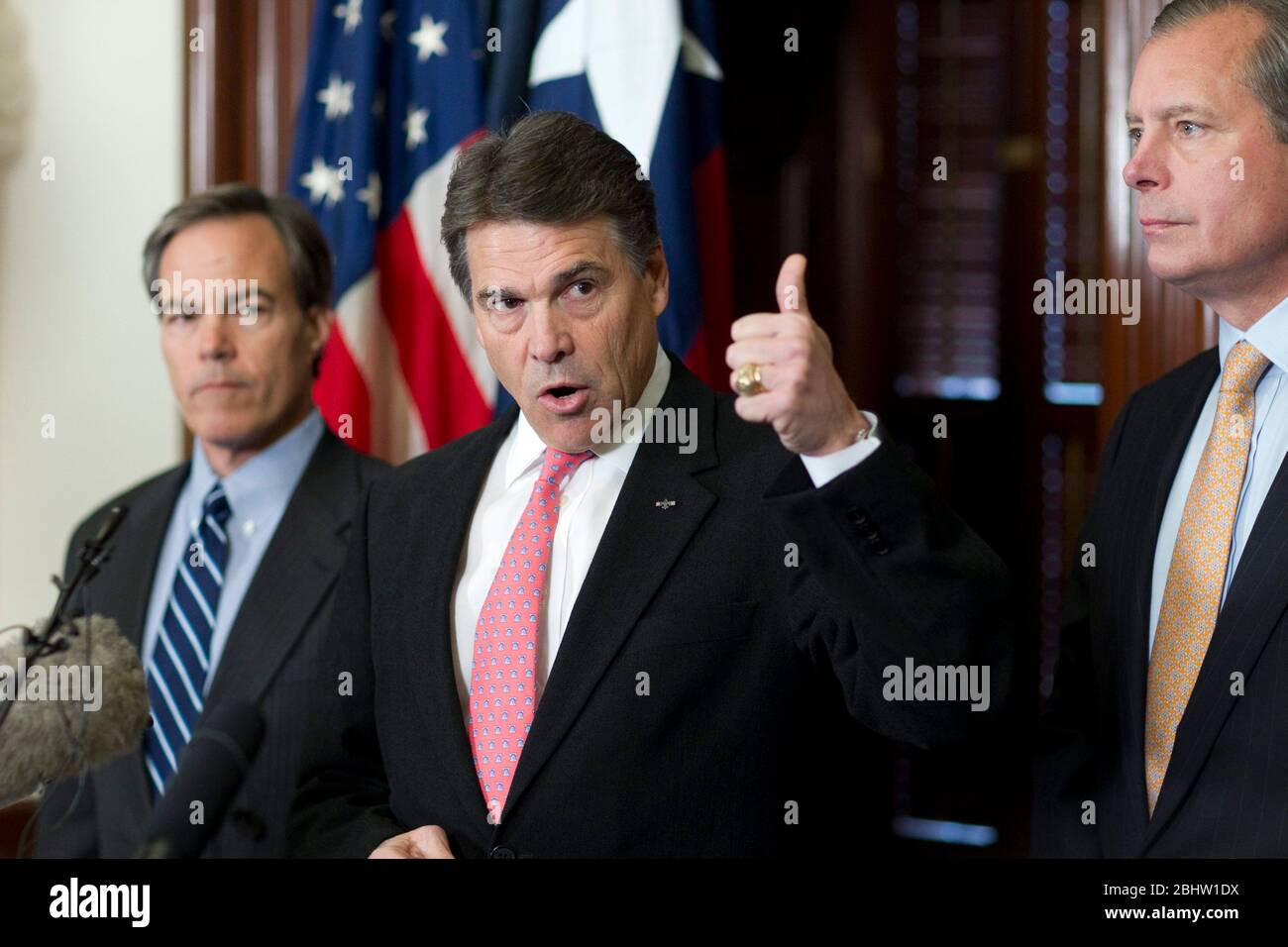 Austin Texas, USA, 12. Januar 2011: Gewählte Führungskräfte aus Texas ...