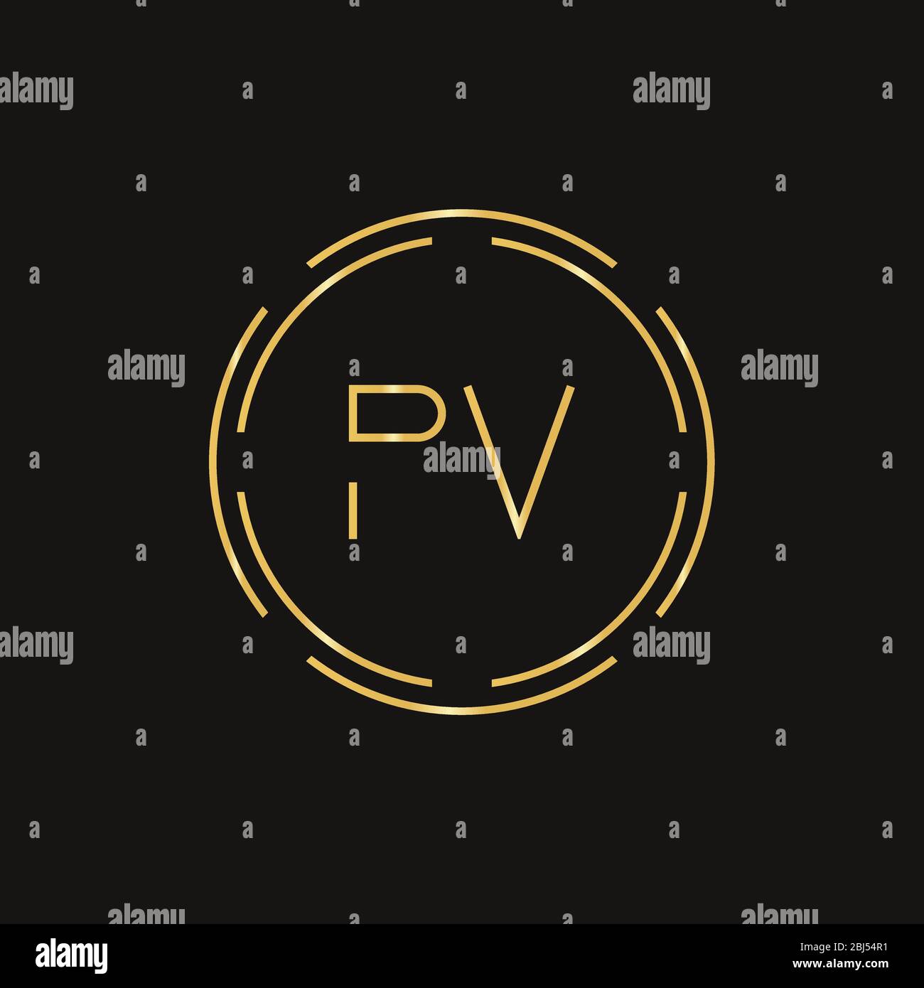 Pv Logo Design Fotos Und Bildmaterial In Hoher Auflösung Alamy