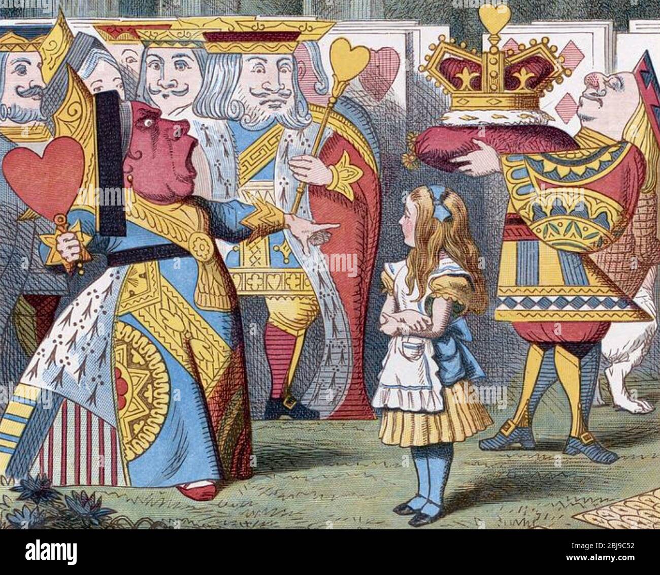 Alice und rote königin -Fotos und -Bildmaterial in hoher Auflösung – Alamy