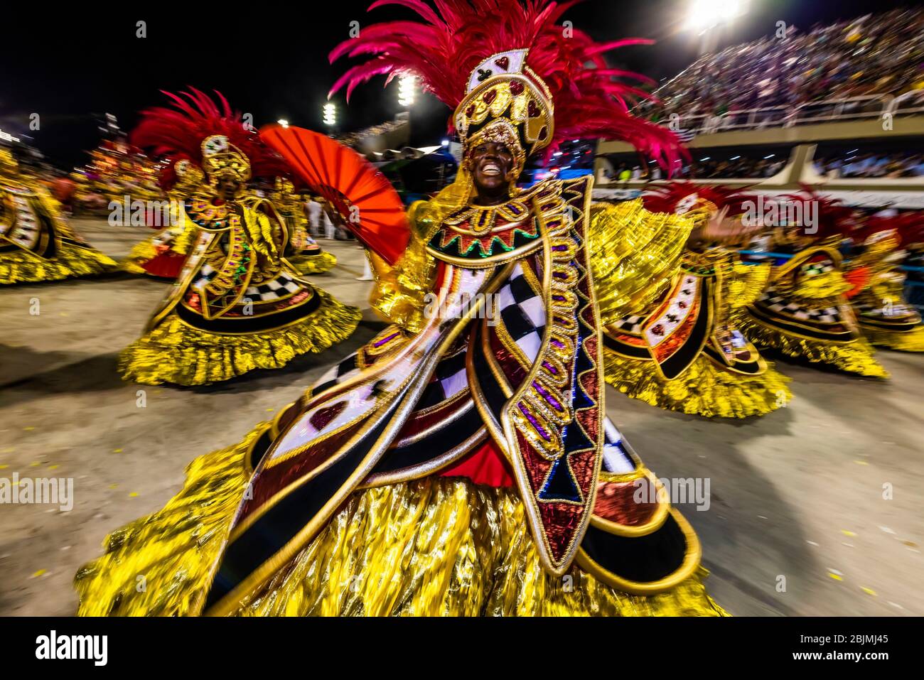Carnaval Parade von Academicos do Salgueiro Samba Schule im Sambadrome ...